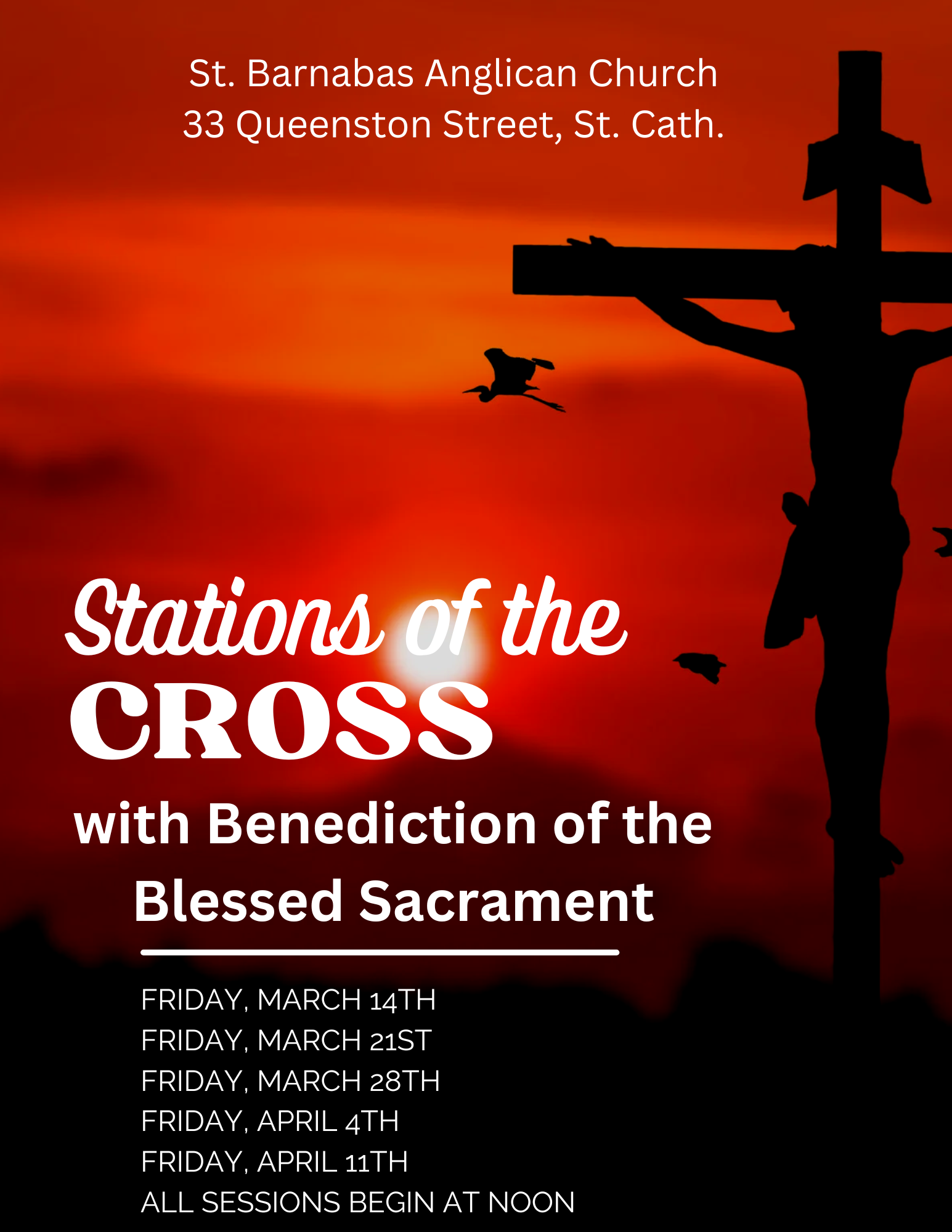 Stations of the Cross with Benediction of the Blessed Sacrament | St ...